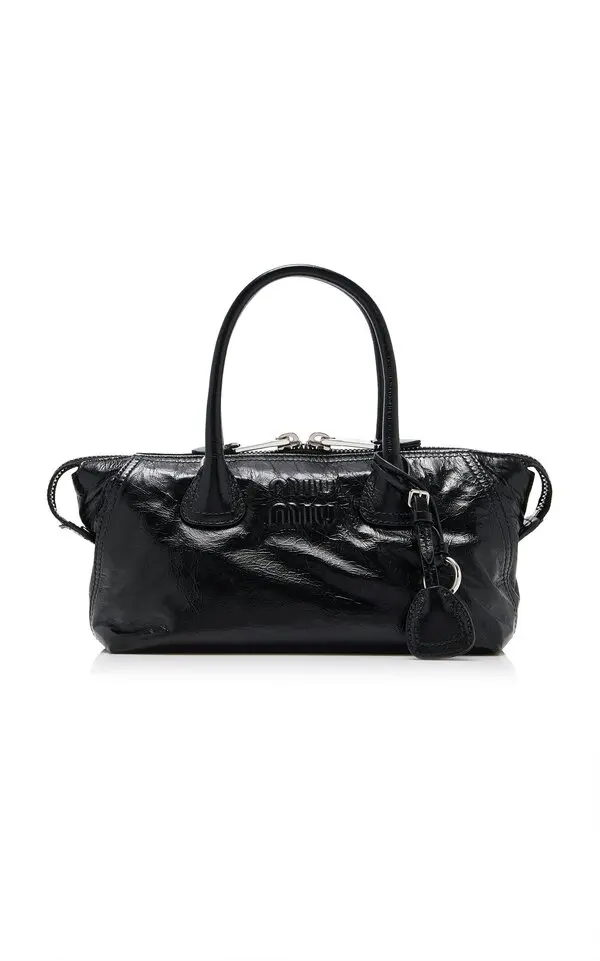Miu Miu Leather Top Handle Bag