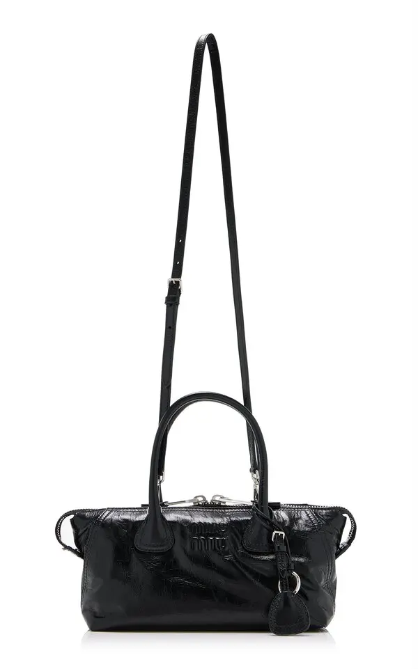 Miu Miu Leather Top Handle Bag