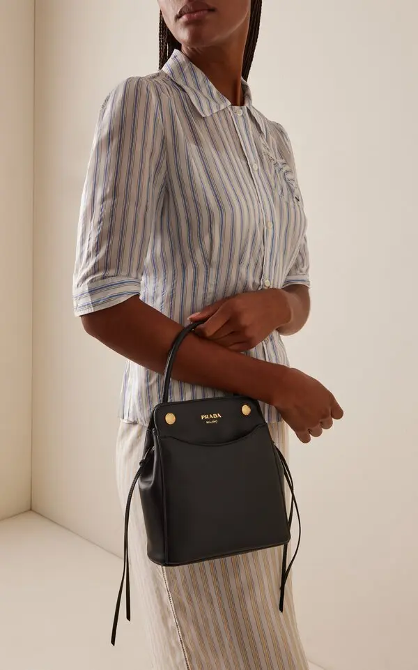 Prada Carry Mini Leather Bag
