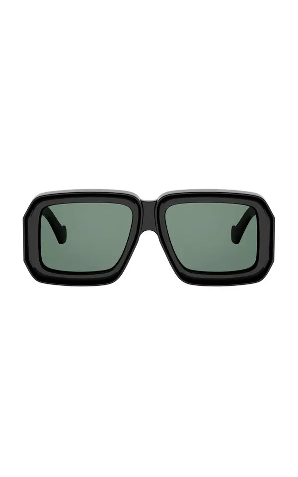 Loewe Signature Square-frame Acetate Sunglasses - Green