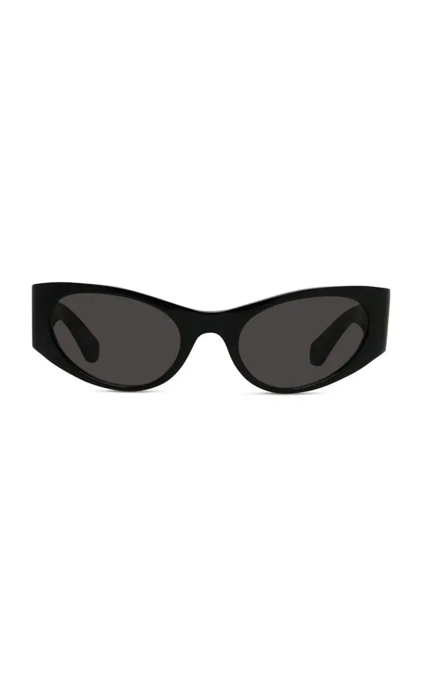 Loewe Signature Cat-eye Acetate Sunglasses - Black