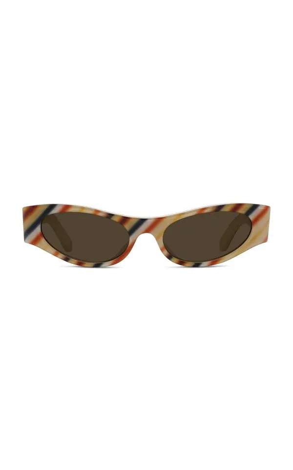 Loewe Signature Cat-eye Acetate Sunglasses - Multi