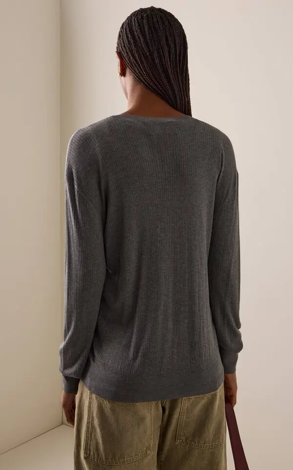 TWP Second Skin Sweater - Dark Grey