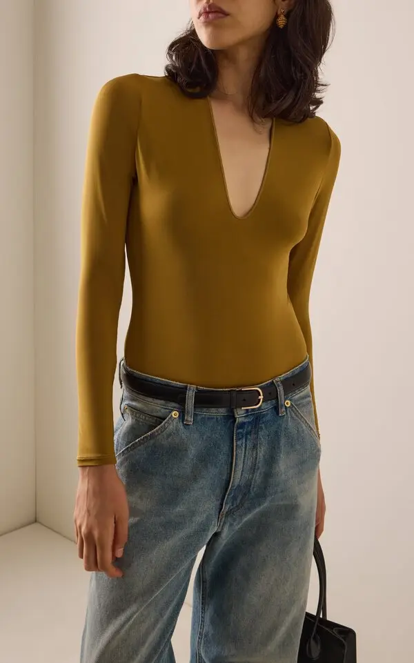 Zimmermann Jersey Bodysuit