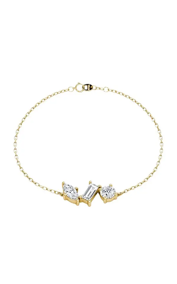 VRAI 14k Yellow Lab-grown Diamond Orion Bracelet