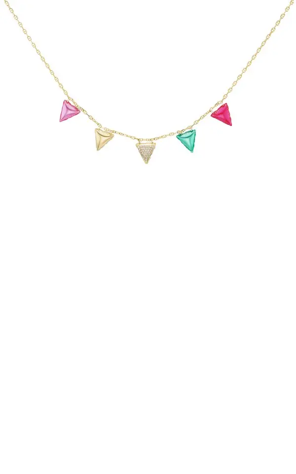 TACIT Pennant Flag Necklace - Multi