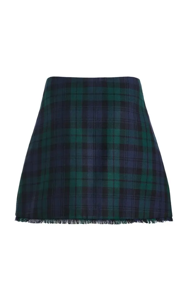 Cara Cara Kate Virgin Wool Mini Skirt