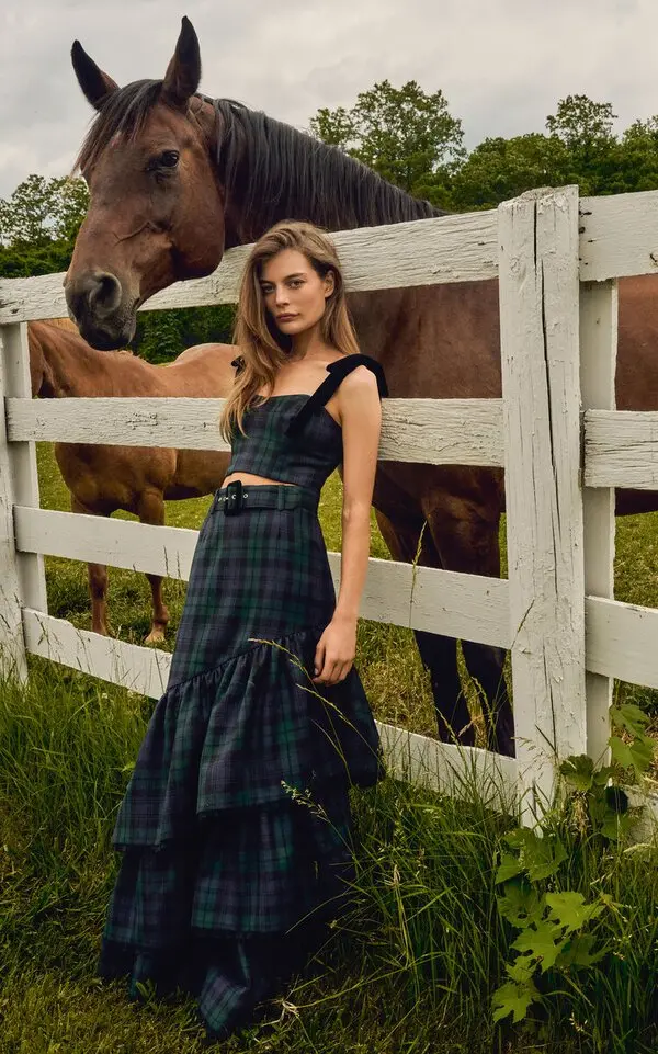Cara Cara Priya Virgin Wool Maxi Skirt