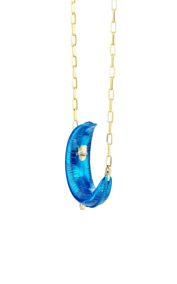 TACIT Moon Diamond Necklace