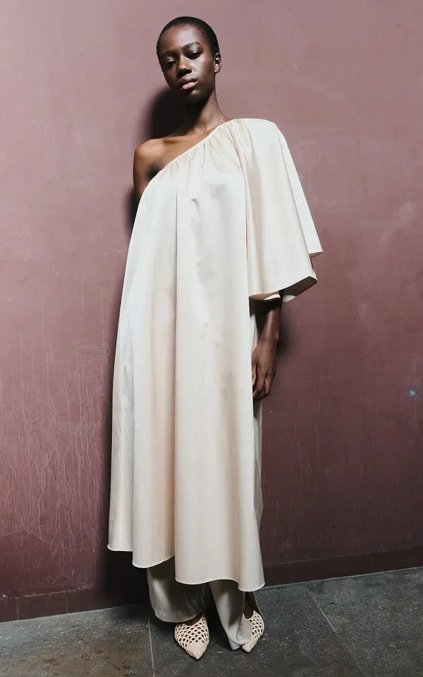 THE GARMENT Giselle Cotton-blend Maxi Dress