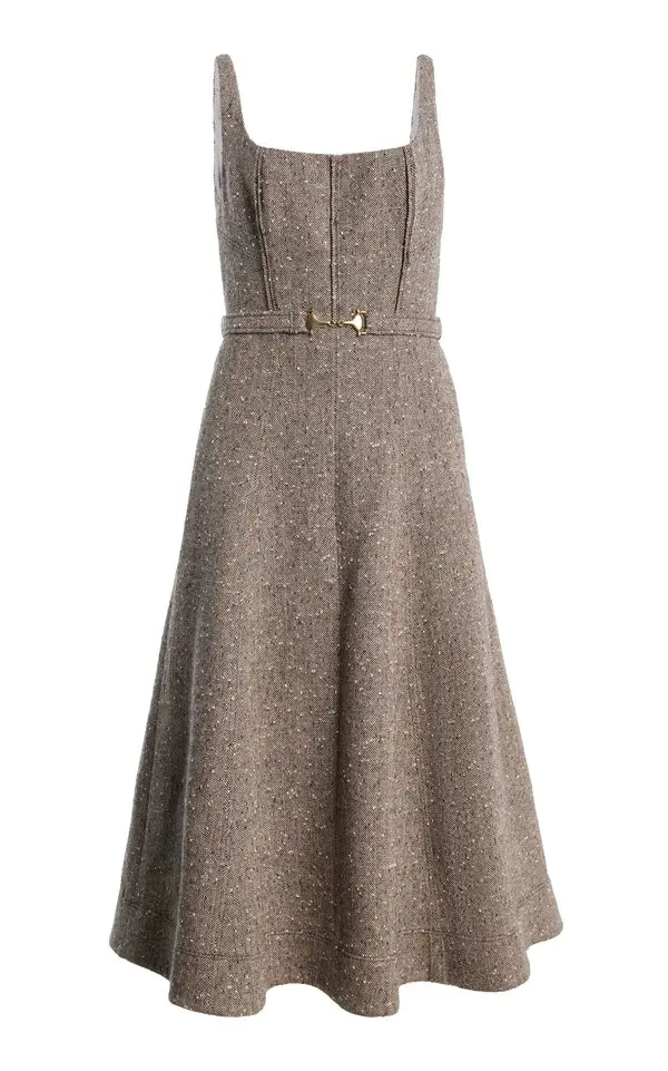 Cara Cara Dalia Midi Wool Dress