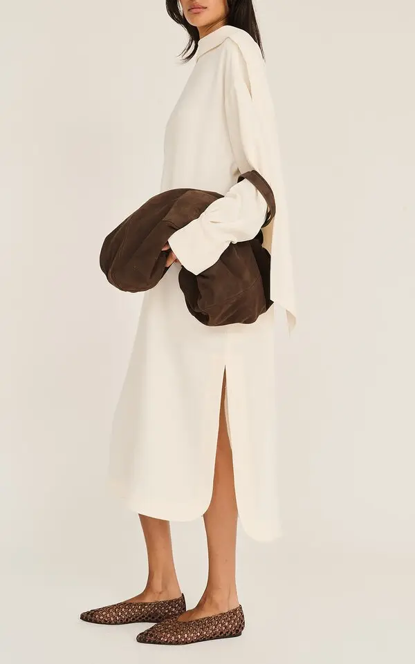 THE GARMENT Crepe Work Shirt Dress