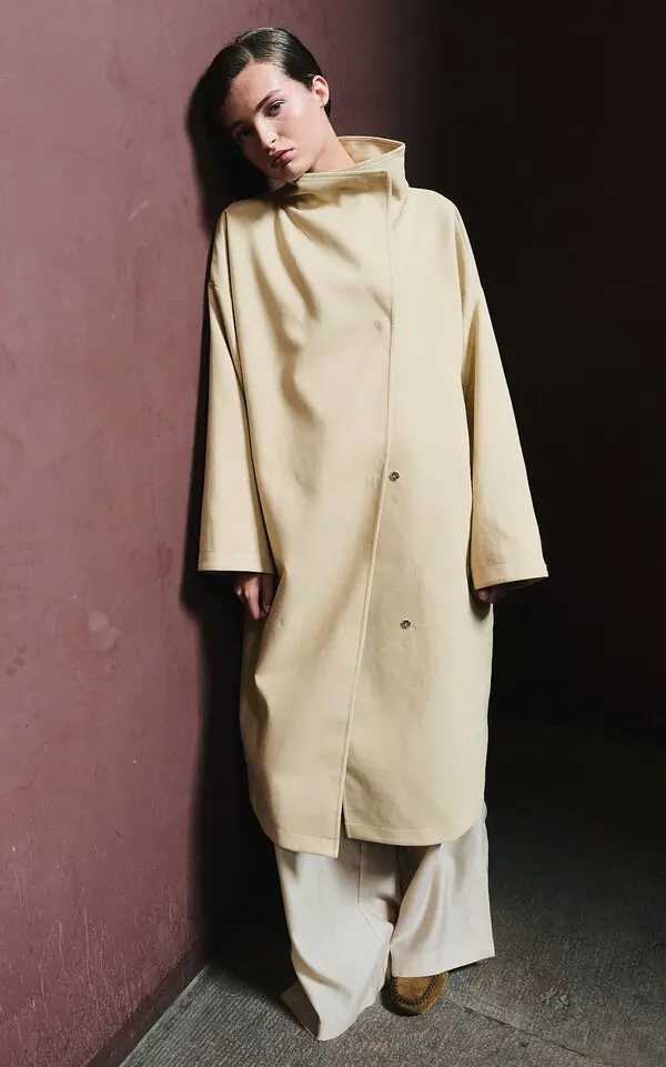 THE GARMENT Chester Cotton Cape Jacket