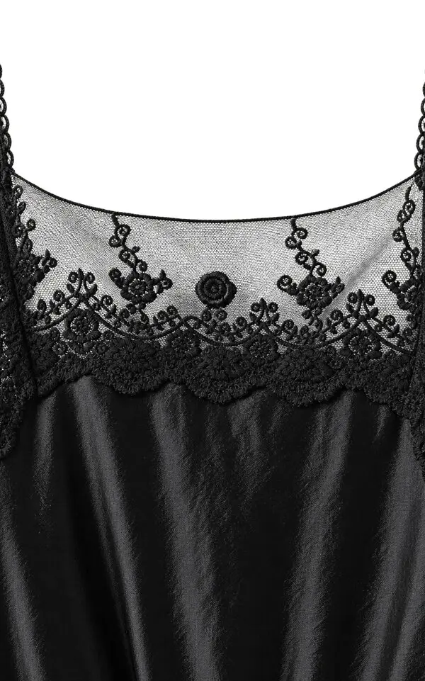 THE GARMENT Gilian Flower Midi Dress - Black