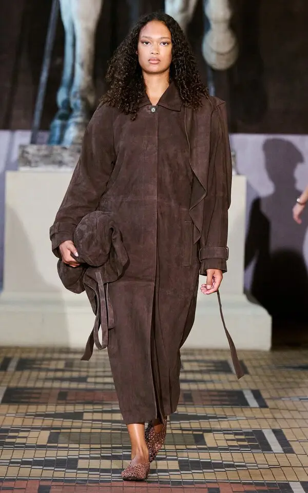 THE GARMENT Geneve Suede Trench