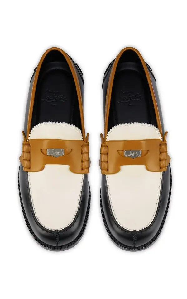 CHRISTIAN LOUBOUTIN The Plato Leather Loafers