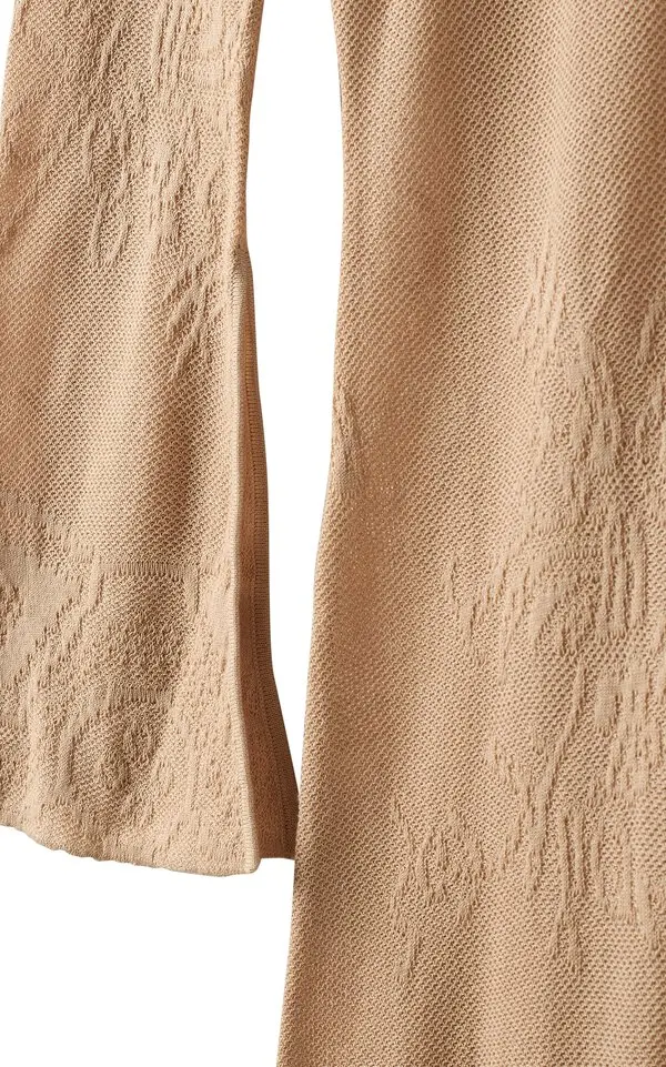 THE GARMENT Desire Cotton Button Maxi Dress - Tan