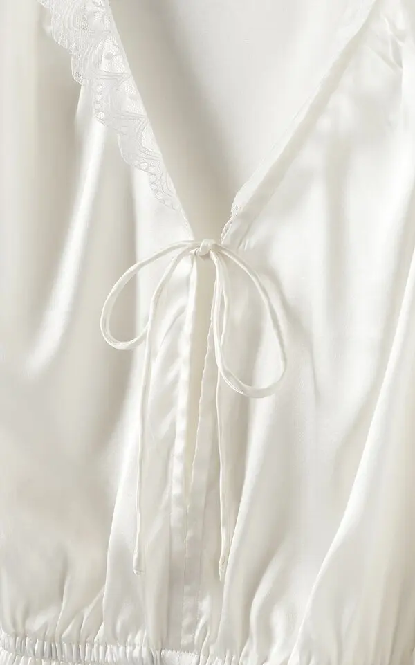 THE GARMENT Cata Silk-blend Playsuit
