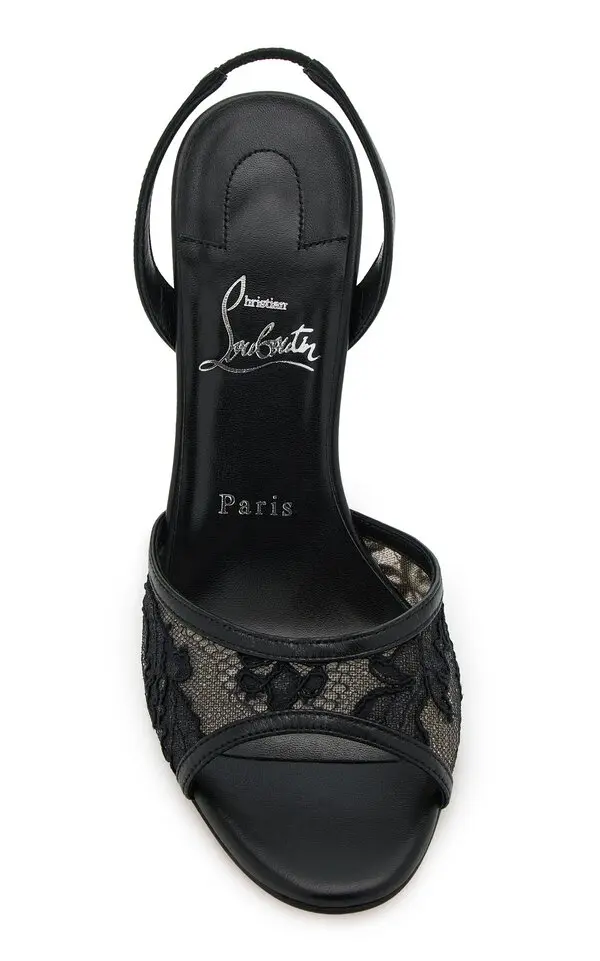 CHRISTIAN LOUBOUTIN Miss Z 100mm Slingback Sandals