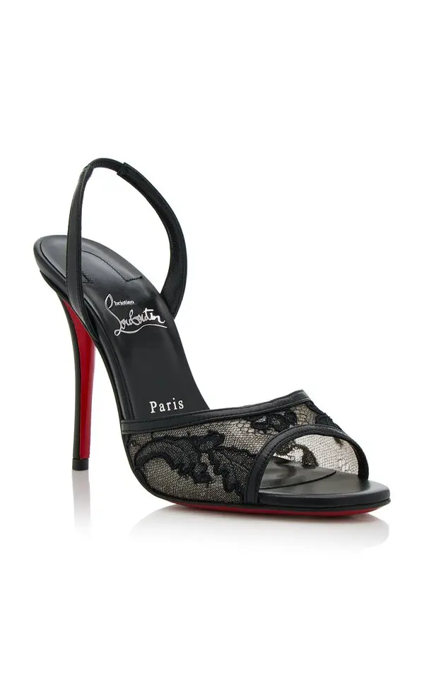 CHRISTIAN LOUBOUTIN Miss Z 100mm Slingback Sandals