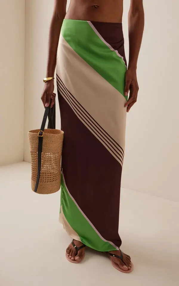 BAOBAB Renata Satin Maxi Skirt