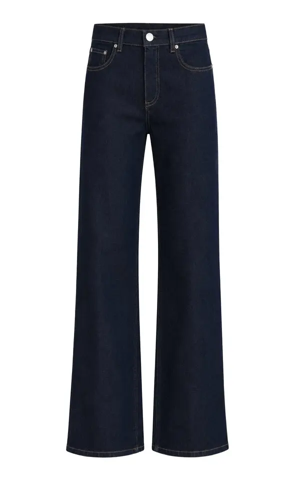 DL1961 Drue Straight Low-rise Highluxe™ Jeans - Blue
