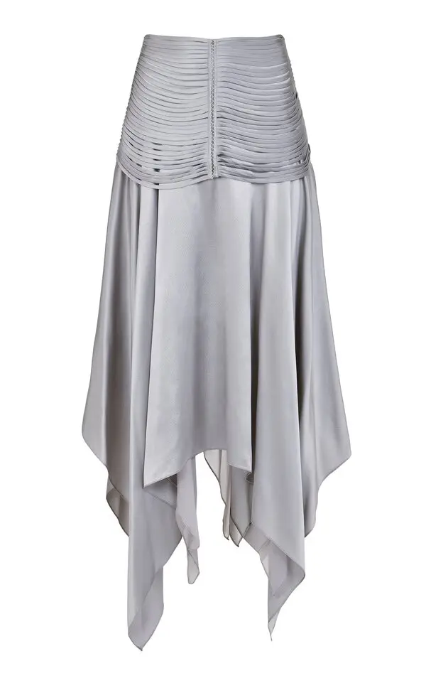 FRANCESCA MIRANDA Erden Silk Skirt