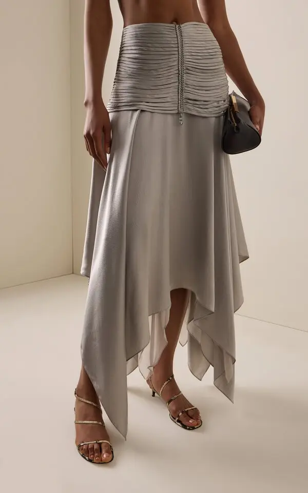 FRANCESCA MIRANDA Erden Silk Skirt