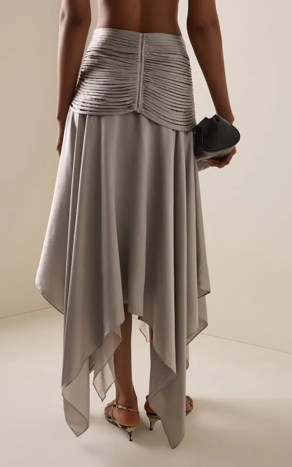 FRANCESCA MIRANDA Erden Silk Skirt