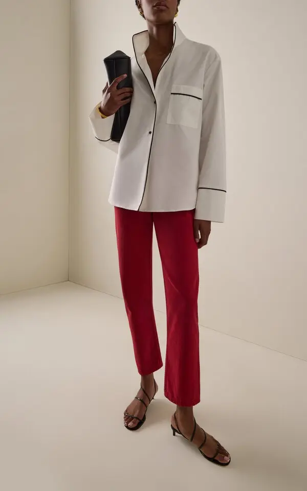 Tove Sylvie Collared Cotton Shirt