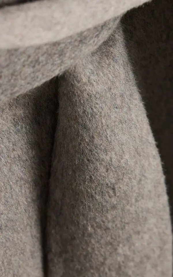 THE FRANKIE SHOP Leroy Reversible Funnel-neck Wool-blend Coat