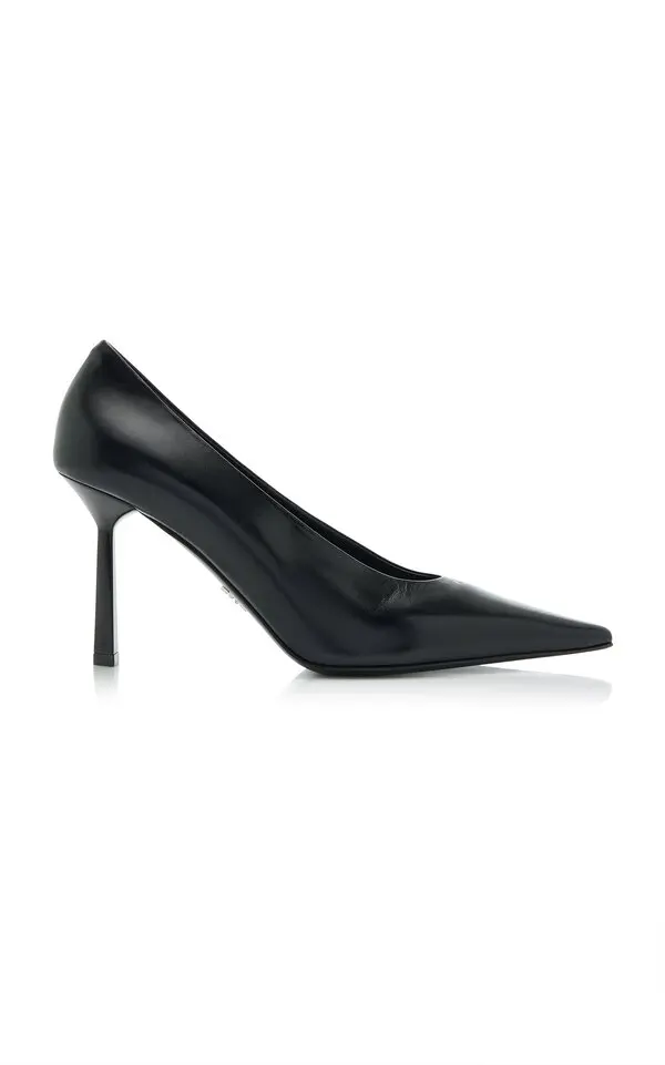 Prada Leather Pumps - Black