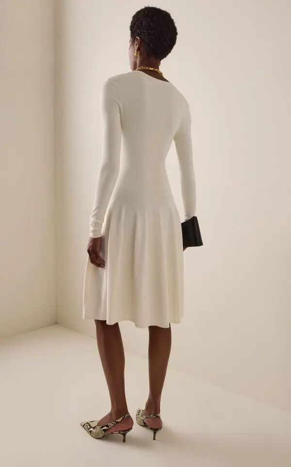 TOTEME Sculpted Knit Mini Dress
