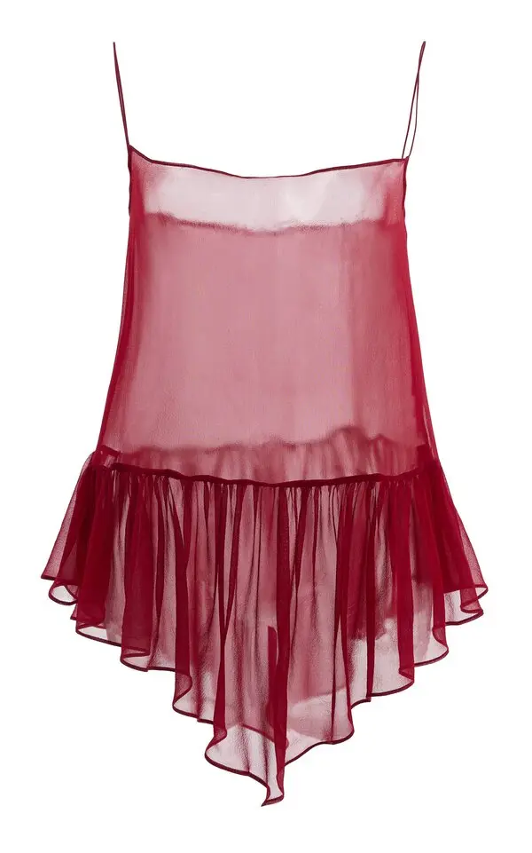 Tove Harlowe Ruffled Silk Top