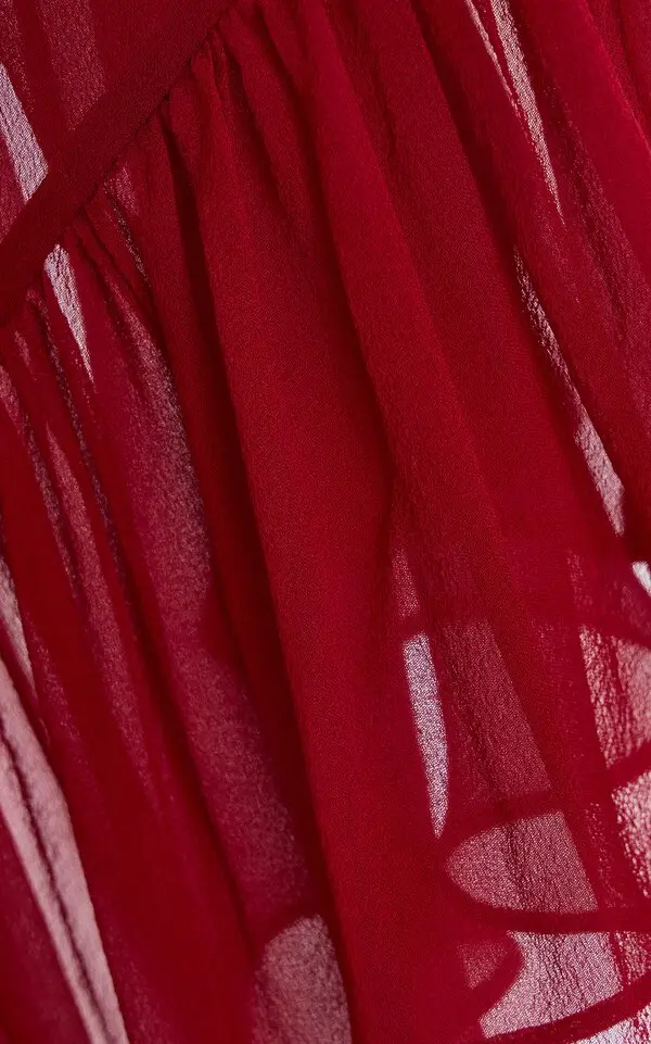 Tove Harlowe Ruffled Silk Top