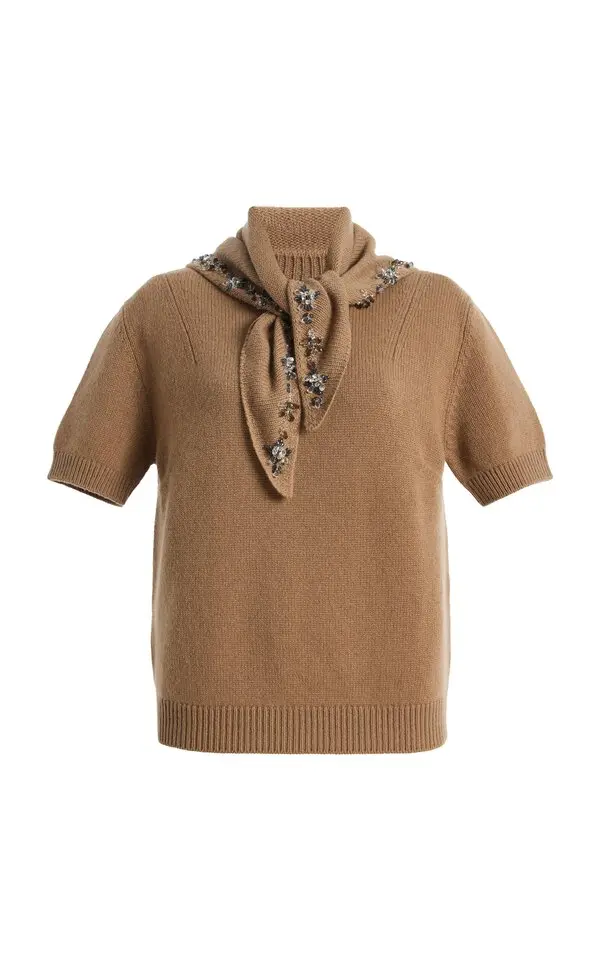 Prada Cashmere Top - Brown