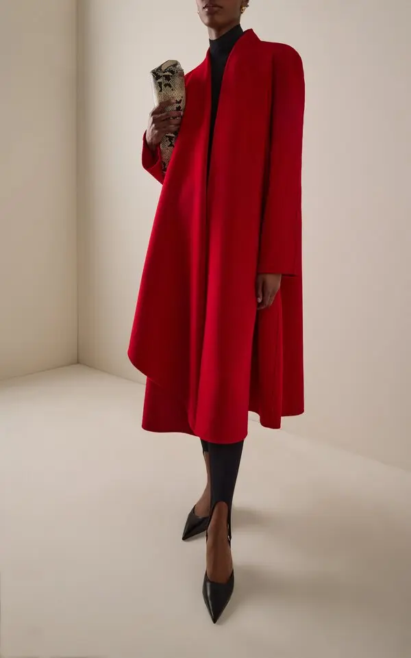 Tove Maxime Wool Scarf Coat