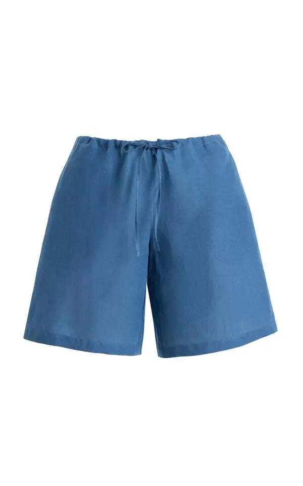 THE ANTEROS Exclusive Coen Linen Shorts