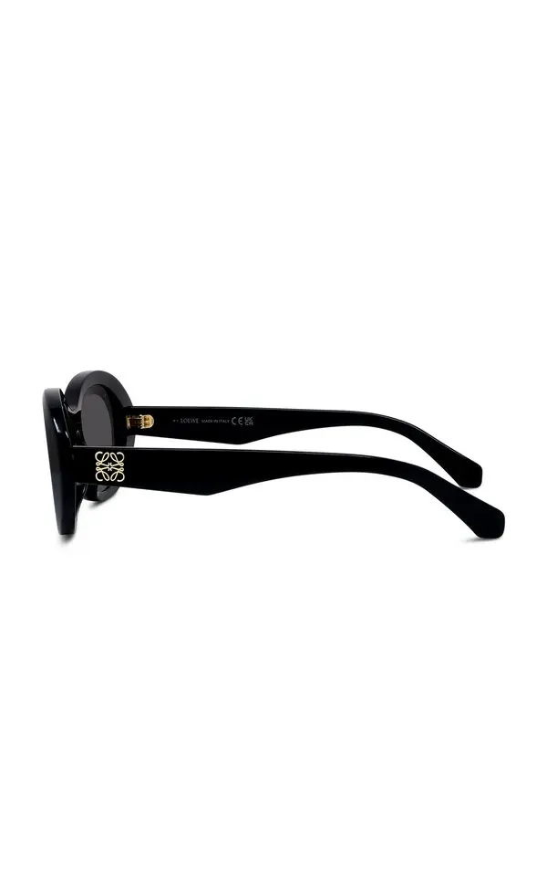 Loewe Anagram Oval-frame Acetate Sunglasses
