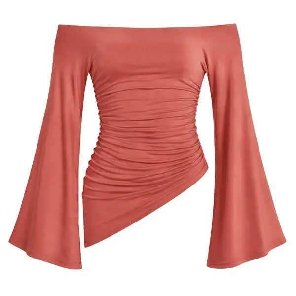 CELESTINE & MAE Seraphine Batwing Asymmetric Top