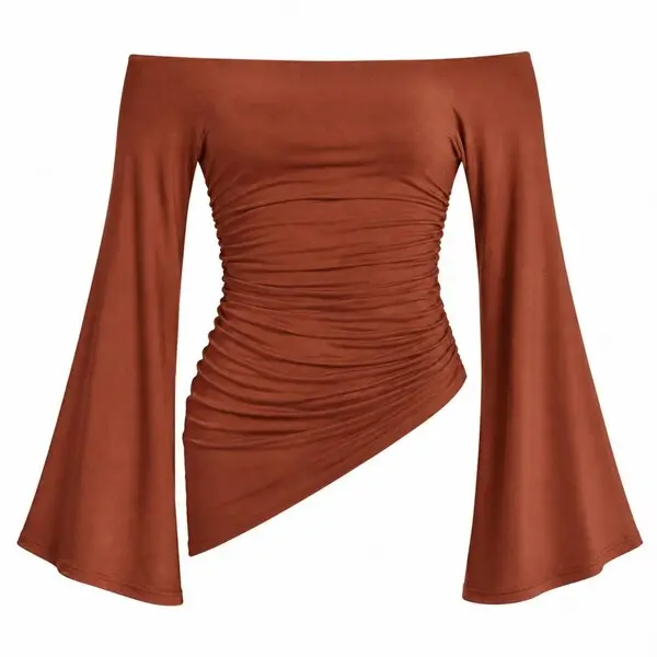 CELESTINE & MAE Seraphine Batwing Asymmetric Top