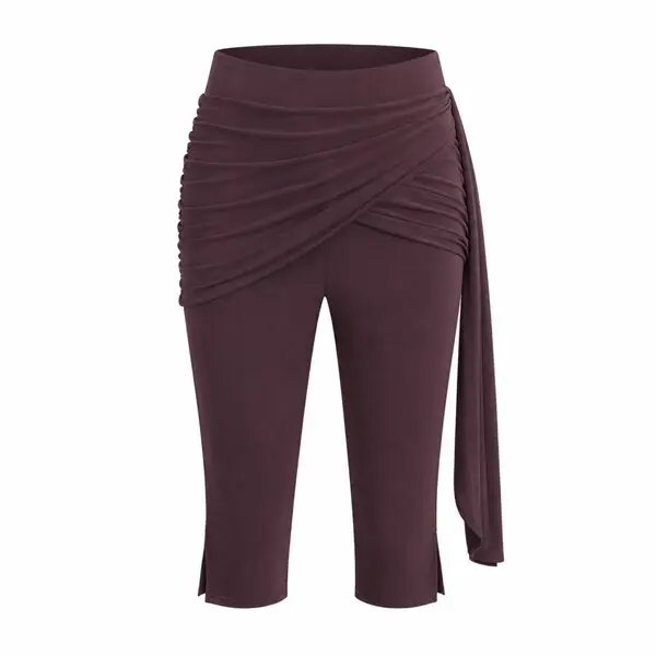 CELESTINE & MAE Imai Wrap Tie Capri Pants
