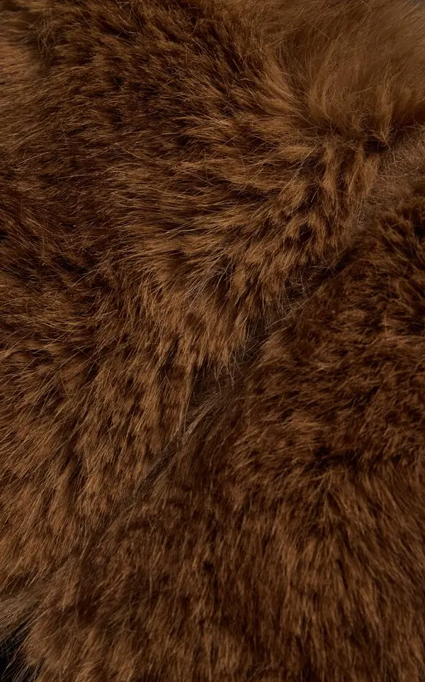 ROTATE BY BIRGER CHRISTENSEN Faux Fur Collar Jacket