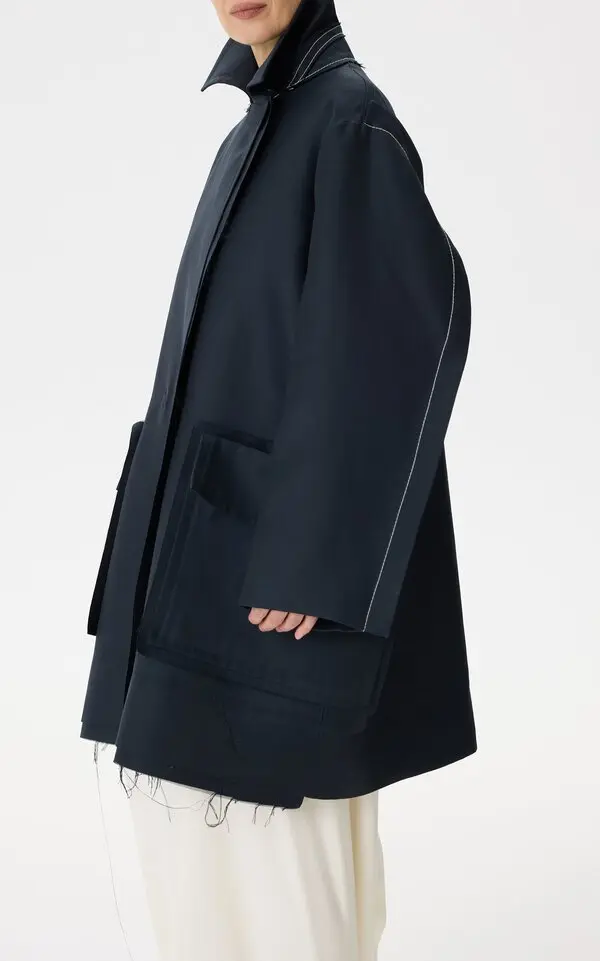 DI STAVNITSER Car Wool-silk Coat