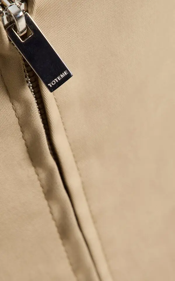 TOTEME Zipped Country Cotton Jacket