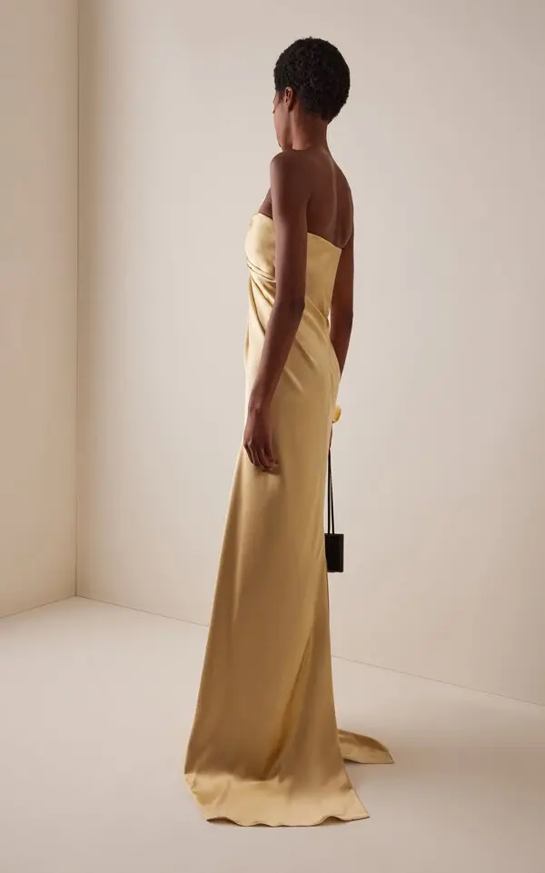 Tove Zenaida Silk Maxi Dress