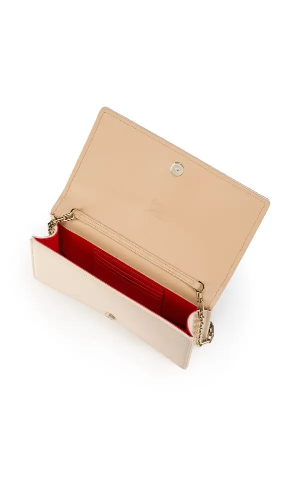 CHRISTIAN LOUBOUTIN Bettina Satin Lace Clutch