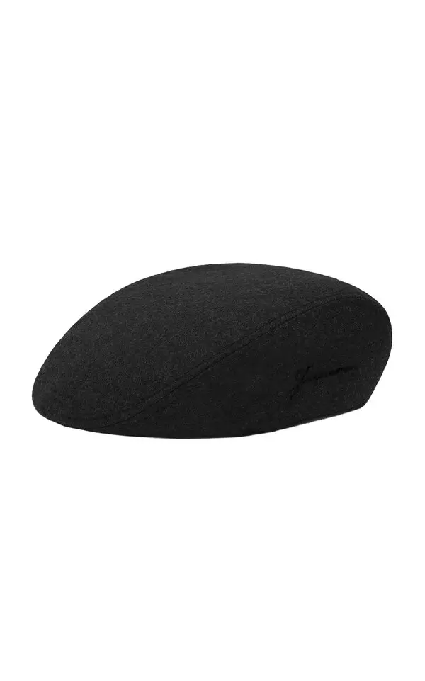 Jacquemus Valerie Wool Beret - Black