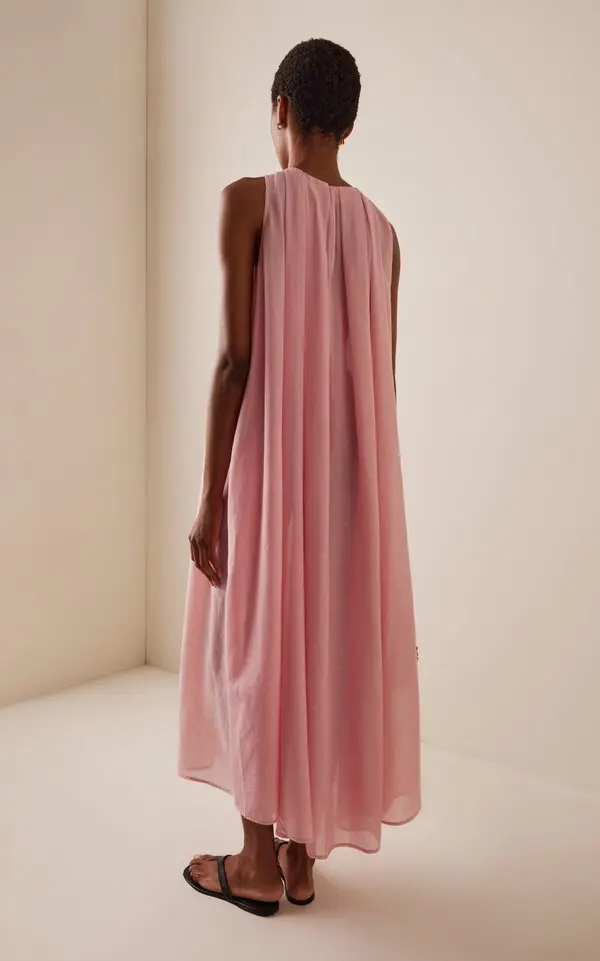MARRAKSHI LIFE Tiered Cotton Maxi Dress