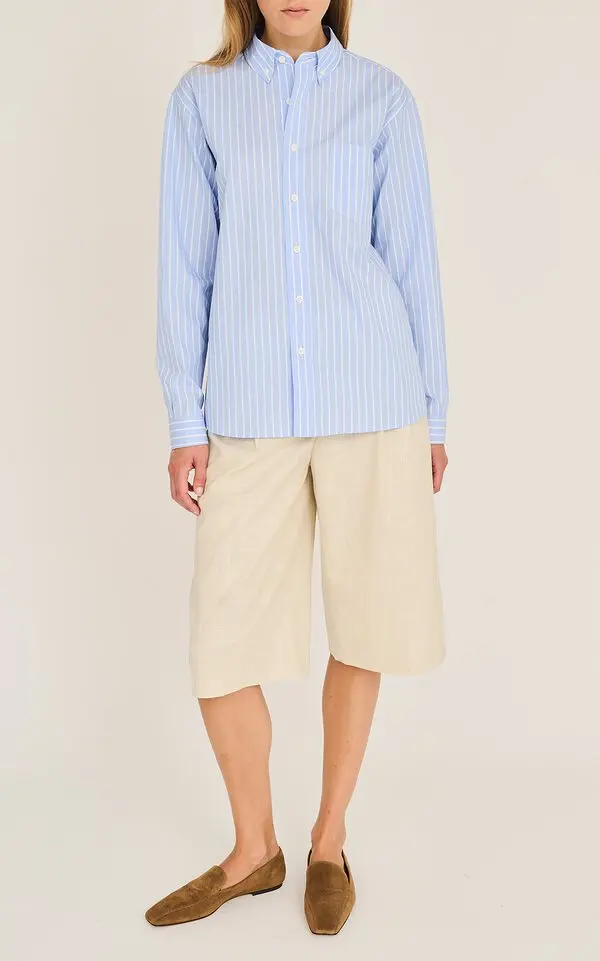 THE GARMENT Mallory Sheer Cotton Shirt